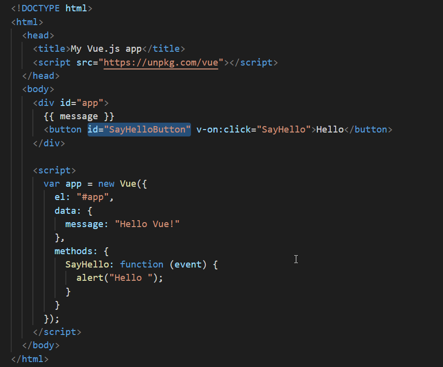 Vue.js Development Add Friendly Element Ids – Frank Stadler Vue.js Development Add Friendly Element Ids – Frank Stadler